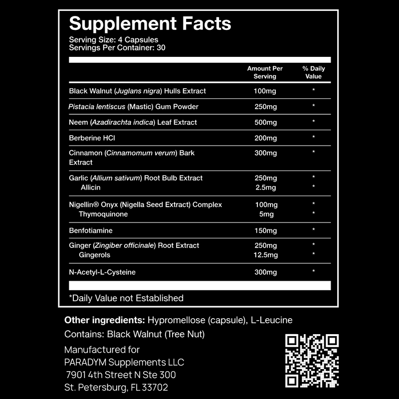 PARADYM Microbiome Blend | PARADYM Supplements